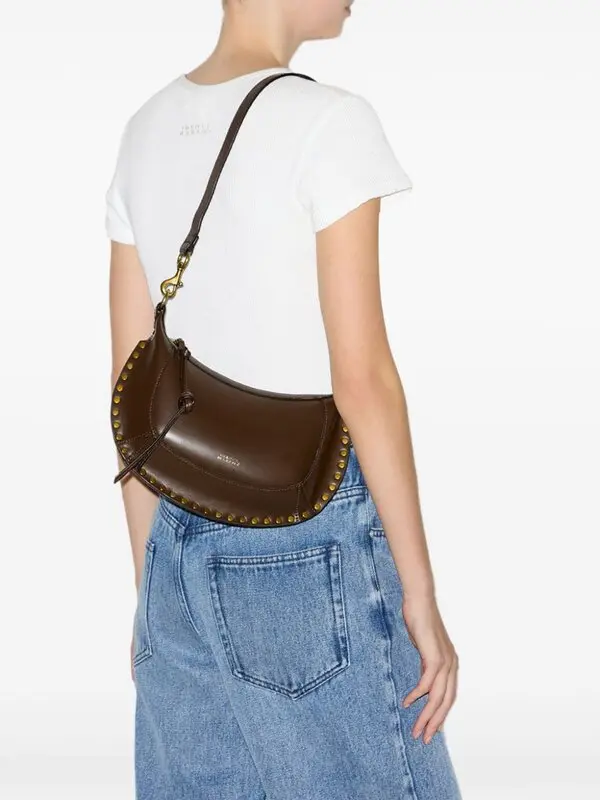 Isabel Marant Étoile Oskan Moon Shoulder Bag - Brown