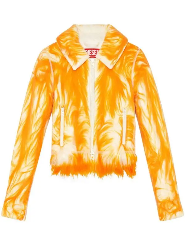 Diesel W-diaspro Jacket - Orange