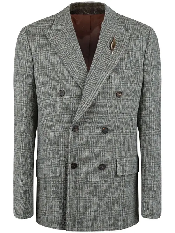 GOLDEN GOOSE Checked Blazer