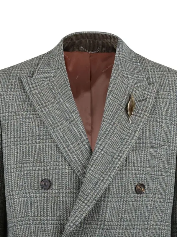 GOLDEN GOOSE Checked Blazer