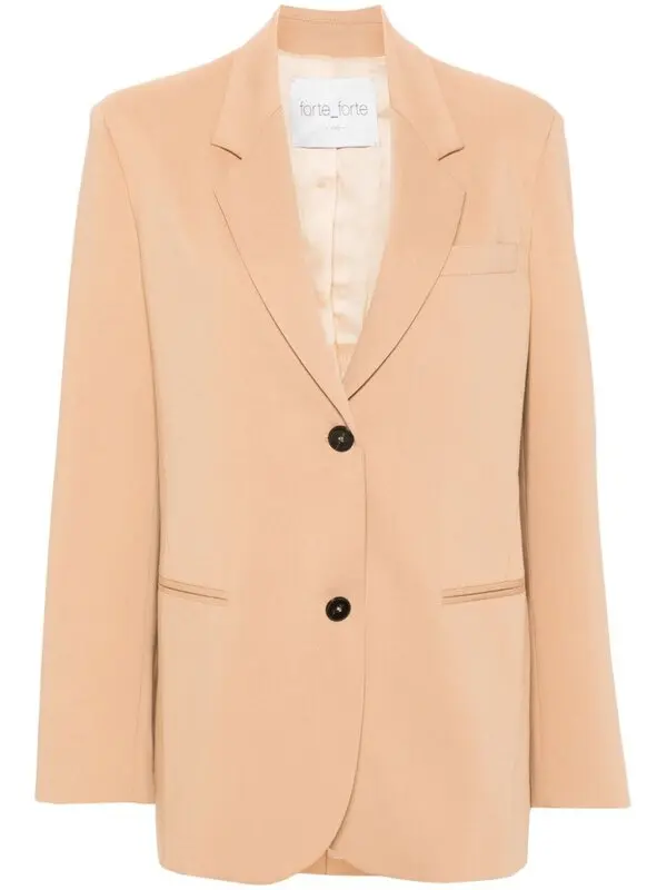 FORTE_FORTE Single-breasted Blazer