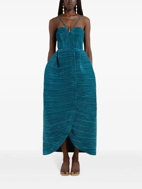 Cult Gaia Amaria Long Dress - Blue