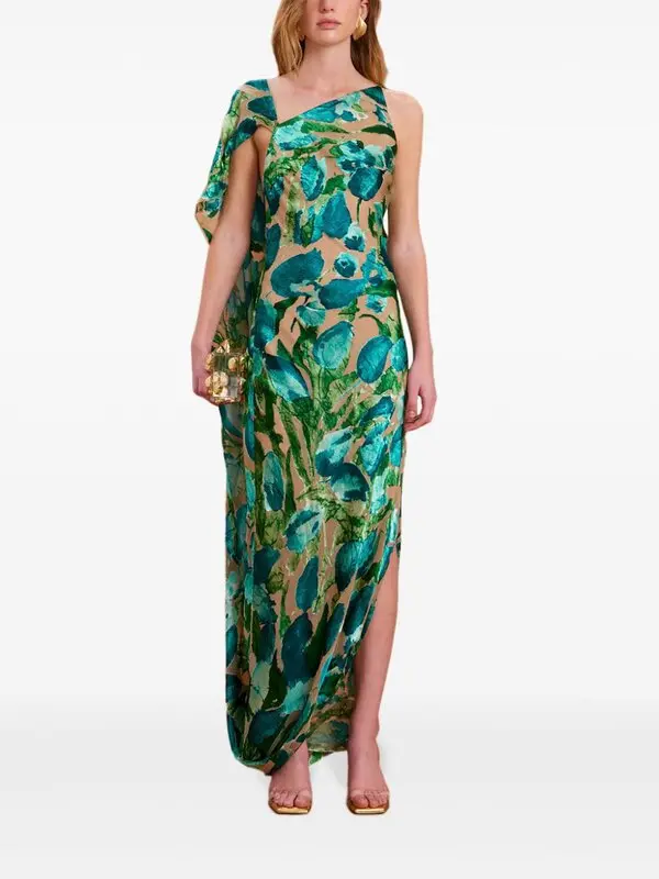Cult Gaia Iker Floor-length Dress - Blue