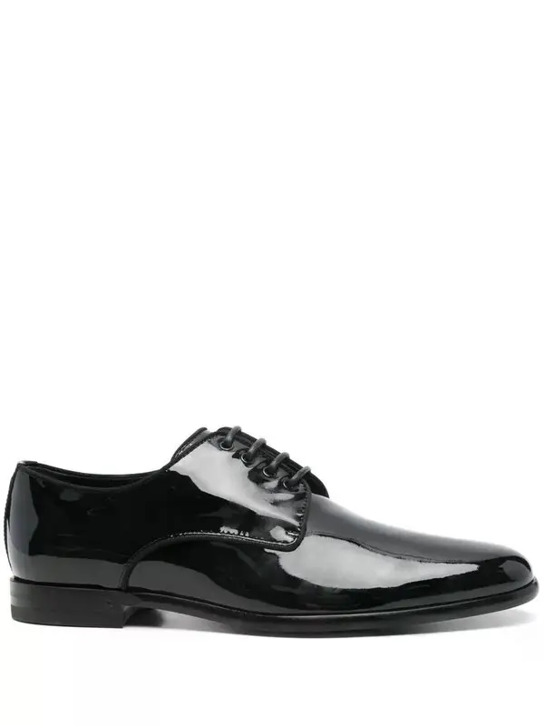 Dolce & Gabbana Patent Finish Derby Shoes