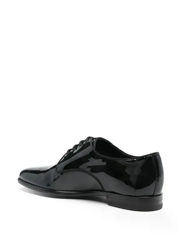 Dolce & Gabbana Patent Finish Derby Shoes