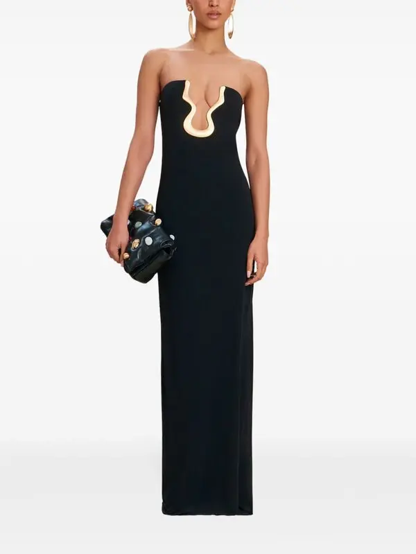 Cult Gaia Abril Strapless Gown