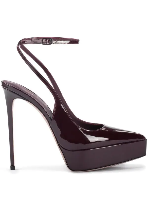 LE SILLA 140mm Uma Slingback Pumps - Red