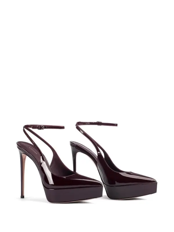 LE SILLA 140mm Uma Slingback Pumps - Red