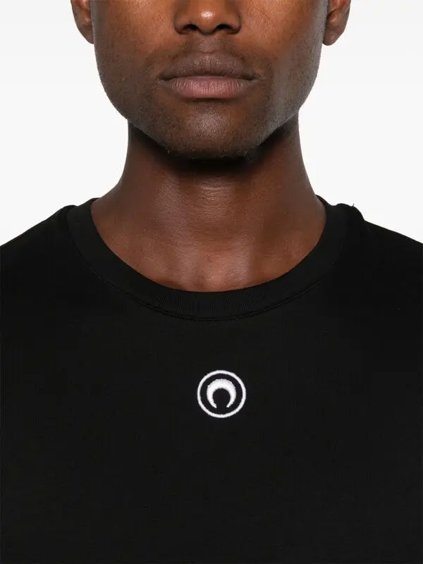 MARINE SERRE Moon-logo T-shirt