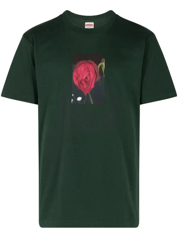 Supreme Araki Rose T-shirt - Green