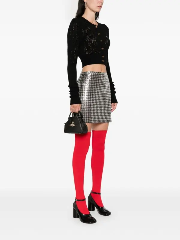 VIVIENNE WESTWOOD Mini Yasmine Tote Bag - Black