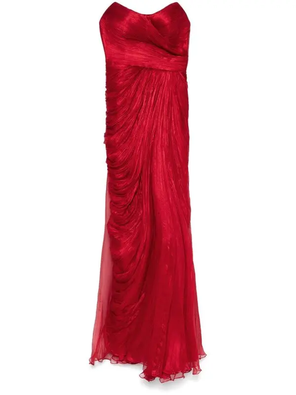 IRIS SERBAN Leila Gown - Red