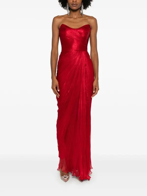 IRIS SERBAN Leila Gown - Red