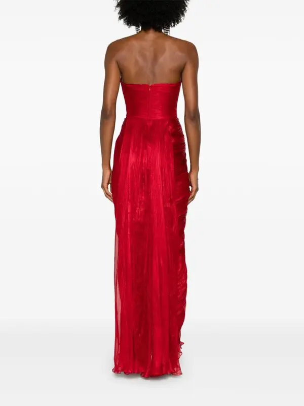 IRIS SERBAN Leila Gown - Red