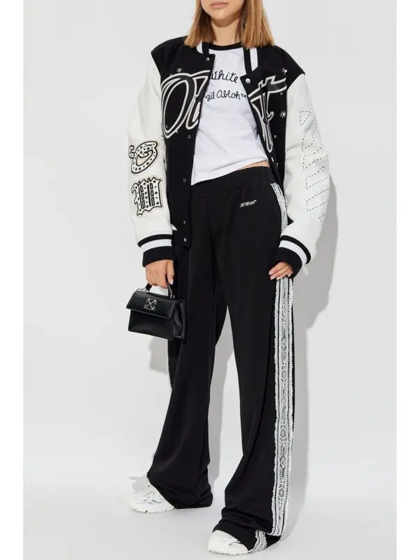 Off-White Lace-detailing Track Pants