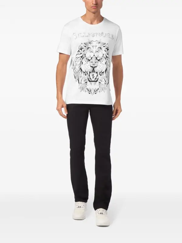 BILLIONAIRE Logo Print T-shirt