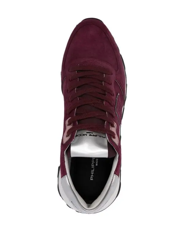 Philippe Model Tropez Haute Sneakers - Red