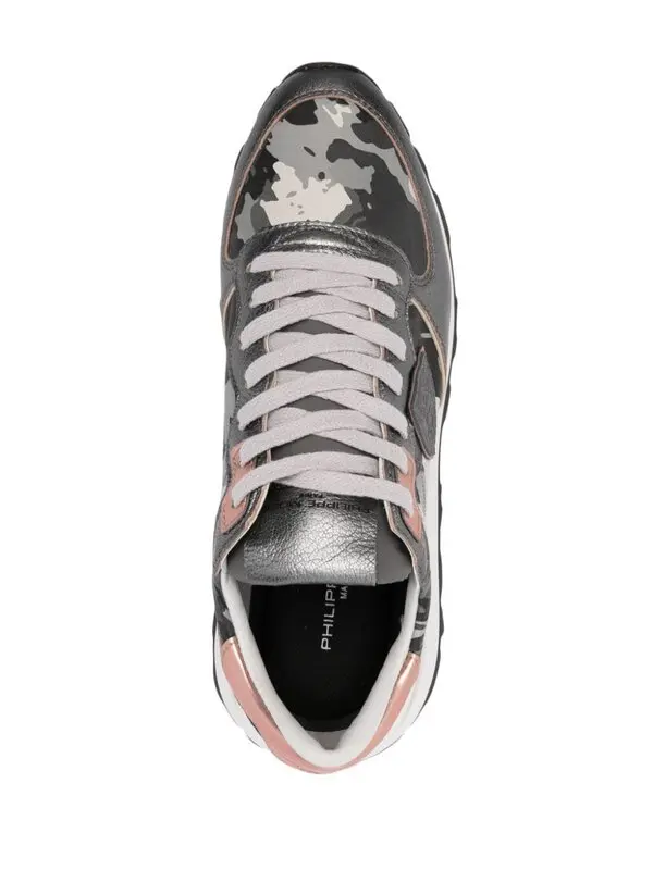 Philippe Model Tropez Haute Sneakers - Green