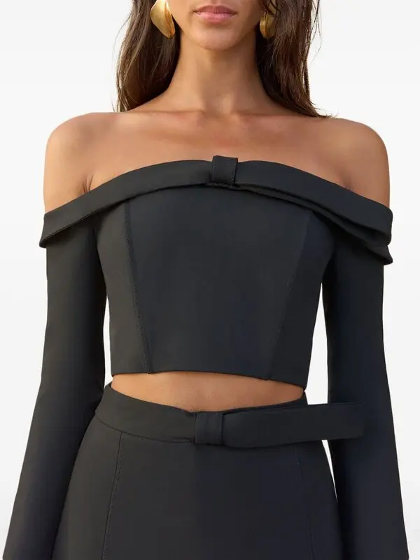 Cult Gaia Valia Cropped Top