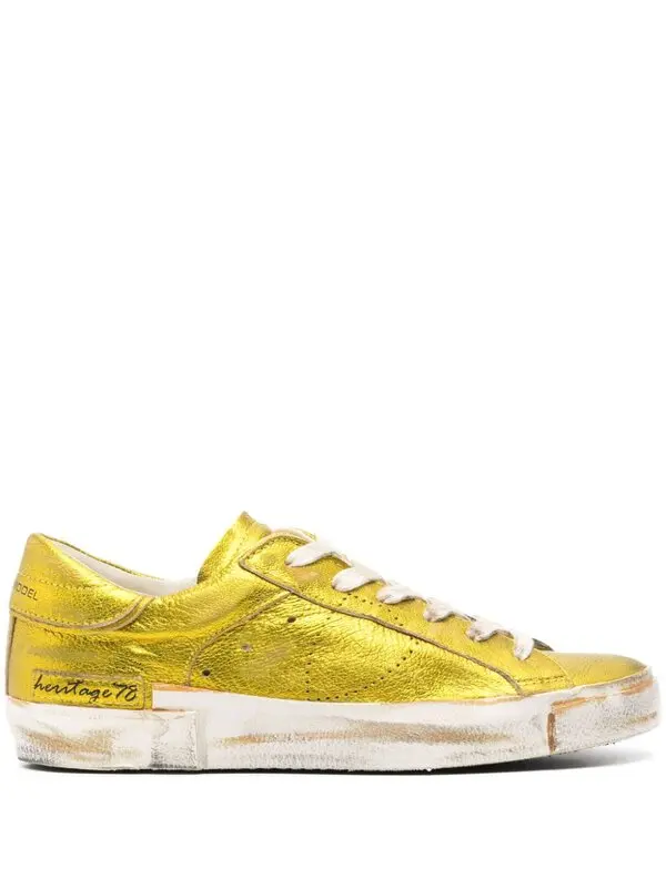 Philippe Model Prxs Tennis Sneakers - Yellow