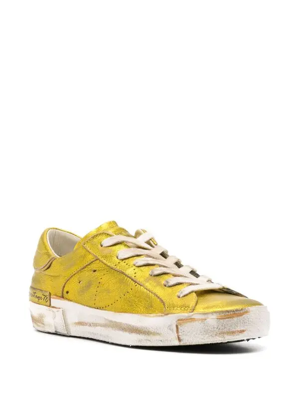Philippe Model Prxs Tennis Sneakers - Yellow