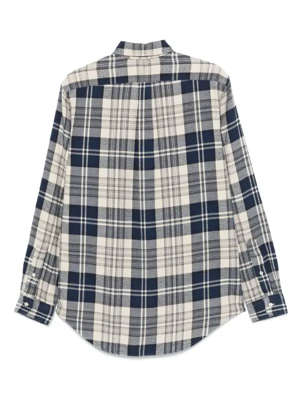 Polo Ralph Lauren Plaid-check Shirt - Blue