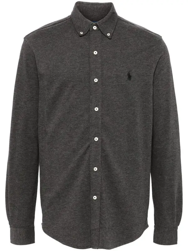Polo Ralph Lauren Piqué Shirt - Grey