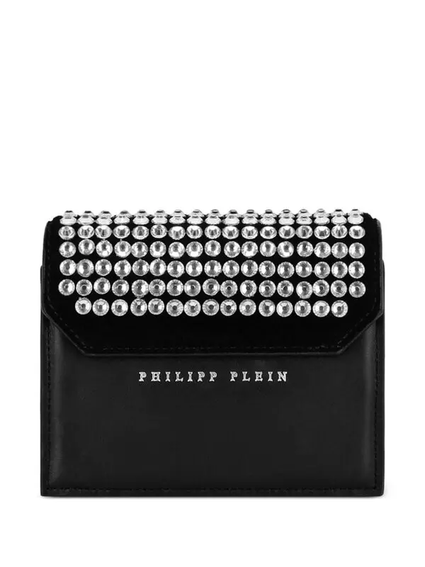 Philipp Plein Skull Knuckle Flap Shoulder Bag