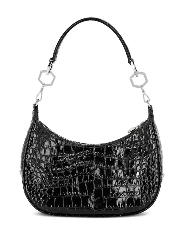 Philipp Plein Gothic Shoulder Bag - Black