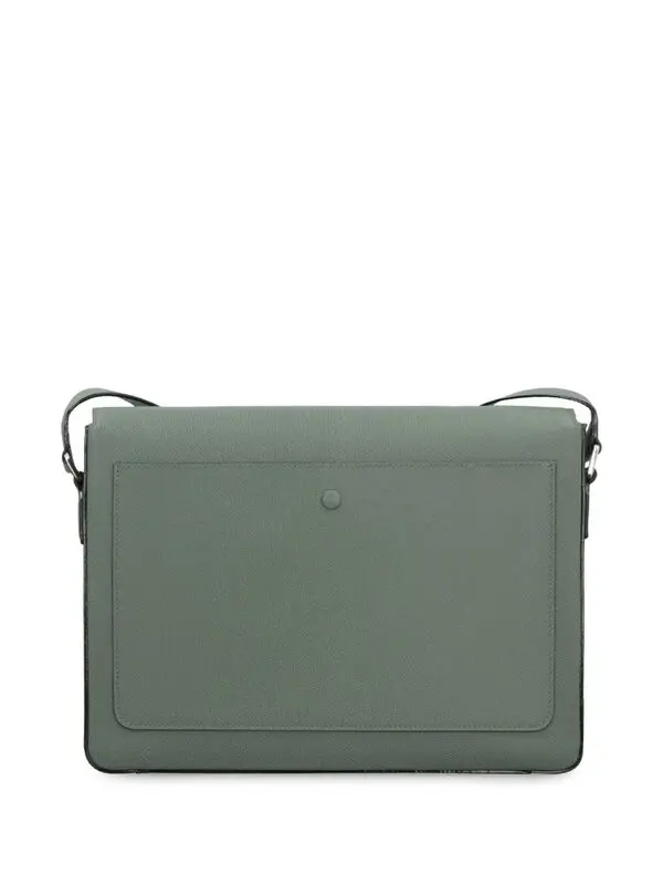 VALEXTRA V-line Messenger Bag - Green