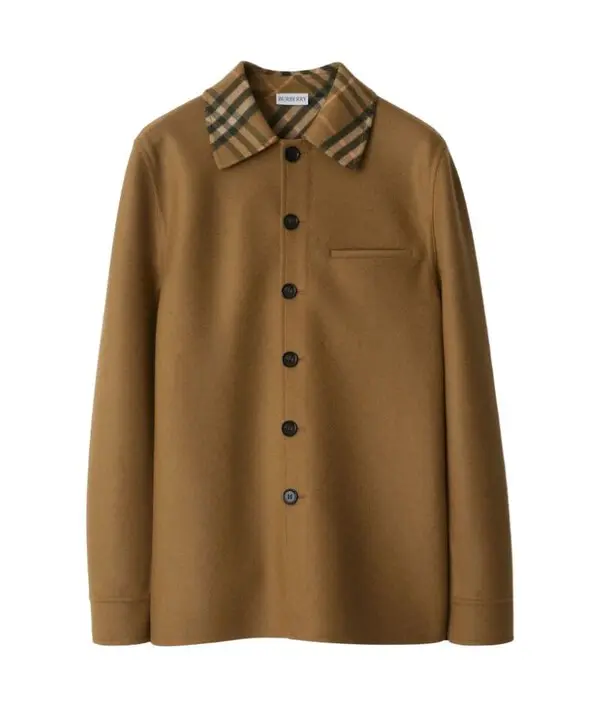 Burberry Wool Overshirt - Shrew