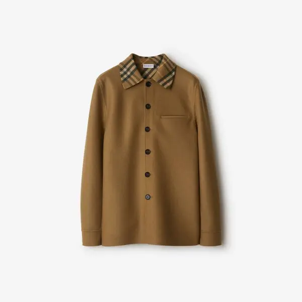 Burberry Wool Overshirt - Shrew