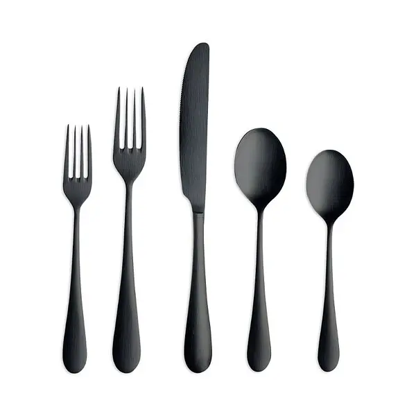 MEPRA 5 Piece Place Setting - Black