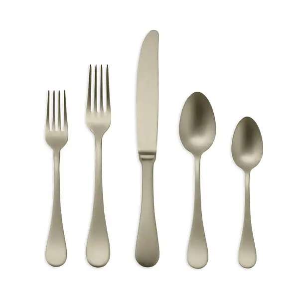 MEPRA 5 Piece Place Setting - Brescia Ice Champagne