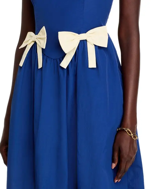 Ciao Lucia Neroni Midi Dress In Navy - 75% Off | Editorialist