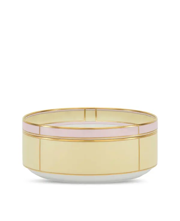 GINORI 1735 Colonna Diva Tureen Cover/soup Bowl - Giallo