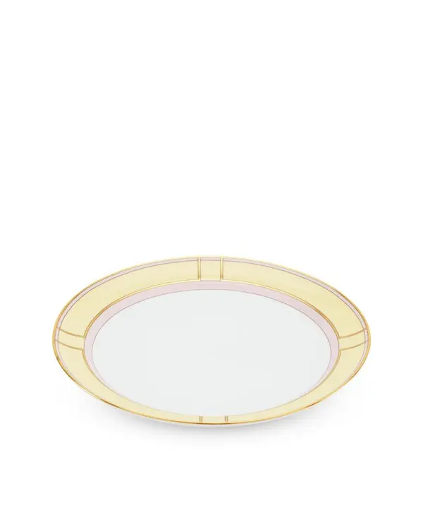 GINORI 1735 Colonna Diva Dinner Plate - Giallo