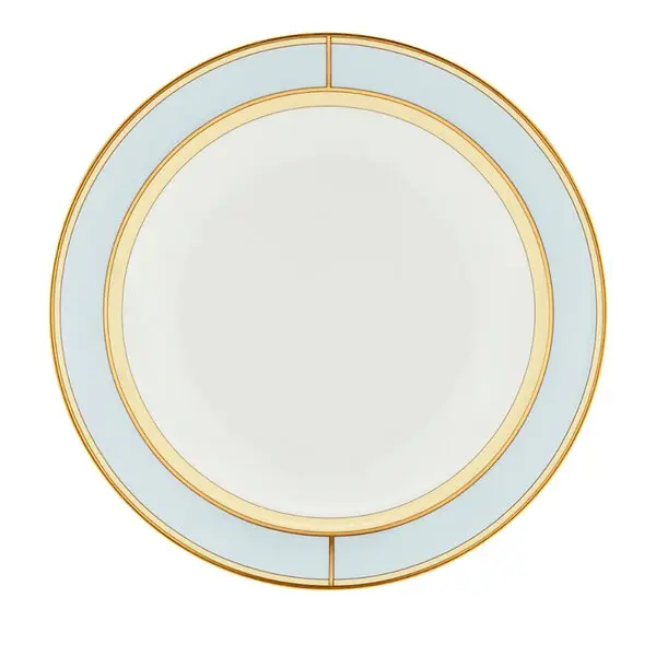 GINORI 1735 Colonna Diva Soup Plate - Celeste