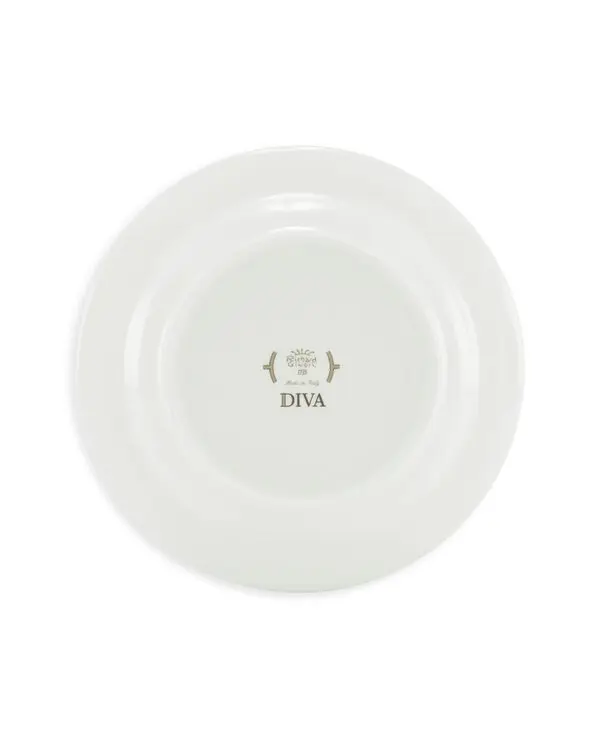 GINORI 1735 Colonna Diva Soup Plate - Giallo