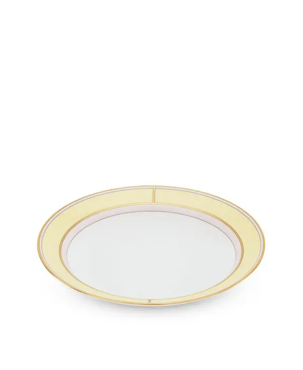 GINORI 1735 Colonna Diva Soup Plate - Giallo