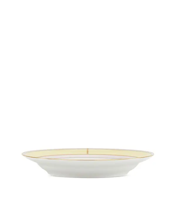 GINORI 1735 Colonna Diva Soup Plate - Giallo