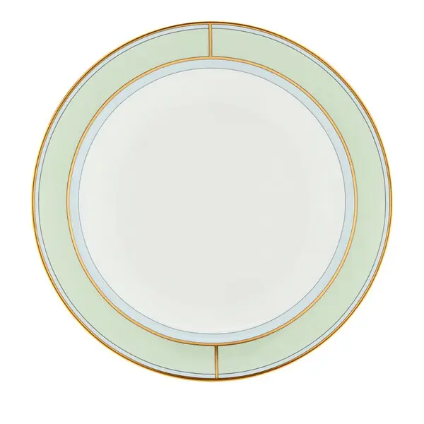 GINORI 1735 Colonna Diva Soup Plate - Verde