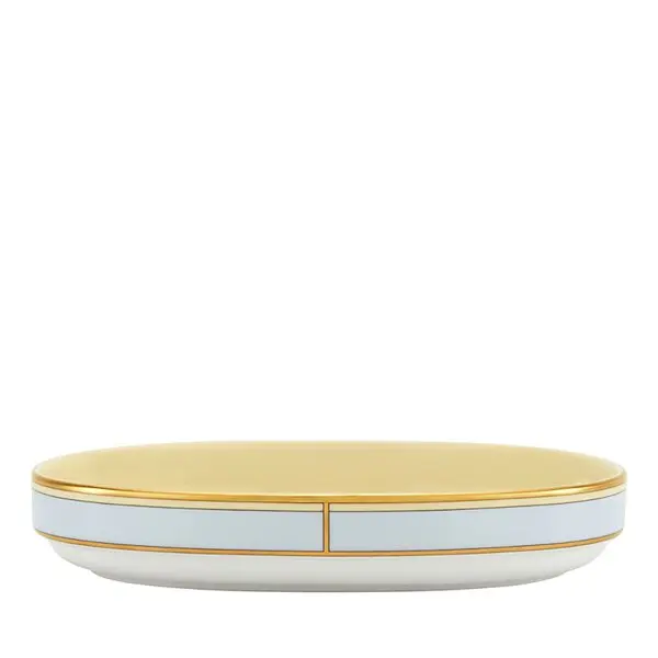 GINORI 1735 Colonna Diva Pickle Dish - Celeste