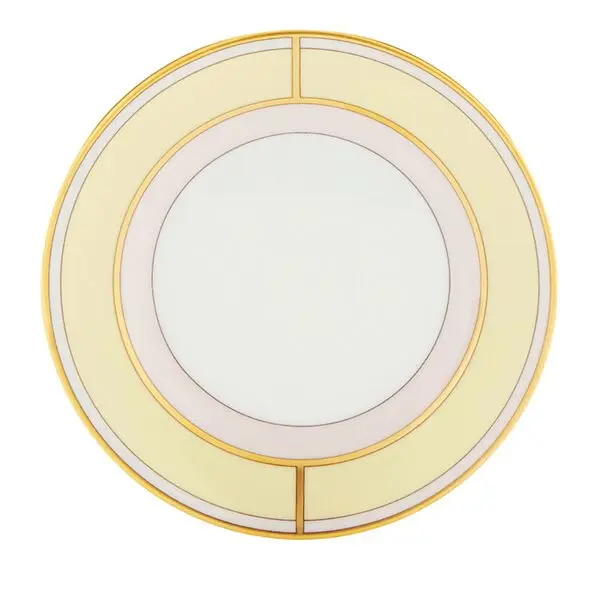 GINORI 1735 Colonna Diva Coffee Saucer - Giallo