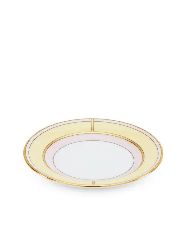 GINORI 1735 Colonna Diva Coffee Saucer - Giallo