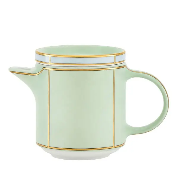 GINORI 1735 Colonna Coffee Pot With Cover - Verde