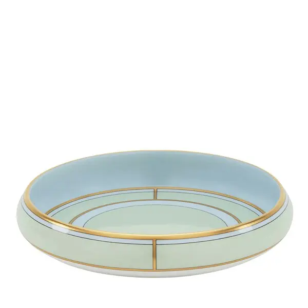 GINORI 1735 Oggetti Round Change Tray - Verde