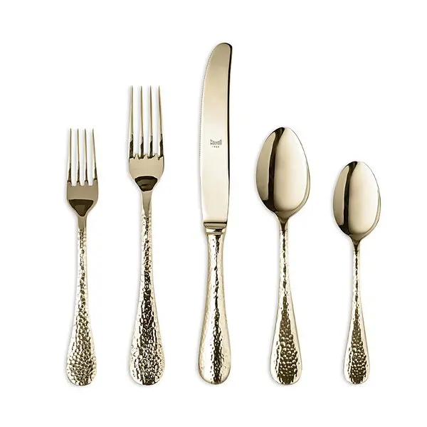 MEPRA 5 Piece Place Setting - Gold