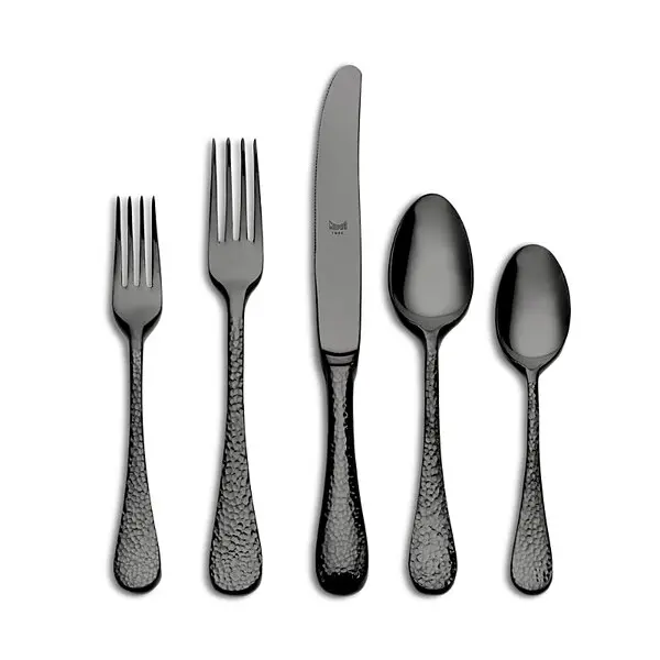 MEPRA 5 Piece Place Setting - Black