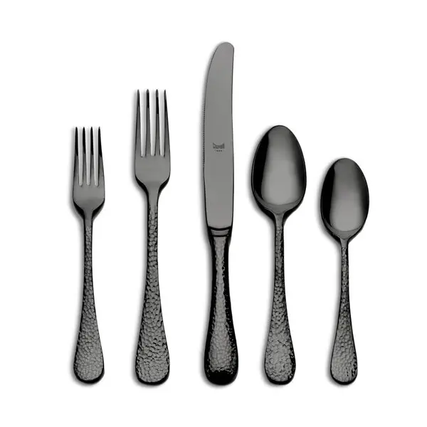 MEPRA 5 Piece Place Setting - Black